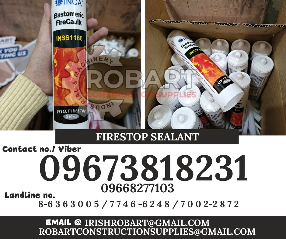 Firestop Sealant, Commercial & Industrial, Construction Tools & Equipment on Carousell