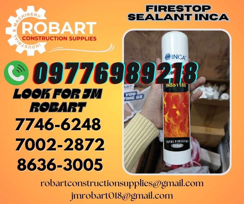 Firestop Sealant INCA, Commercial & Industrial, Construction Tools ...