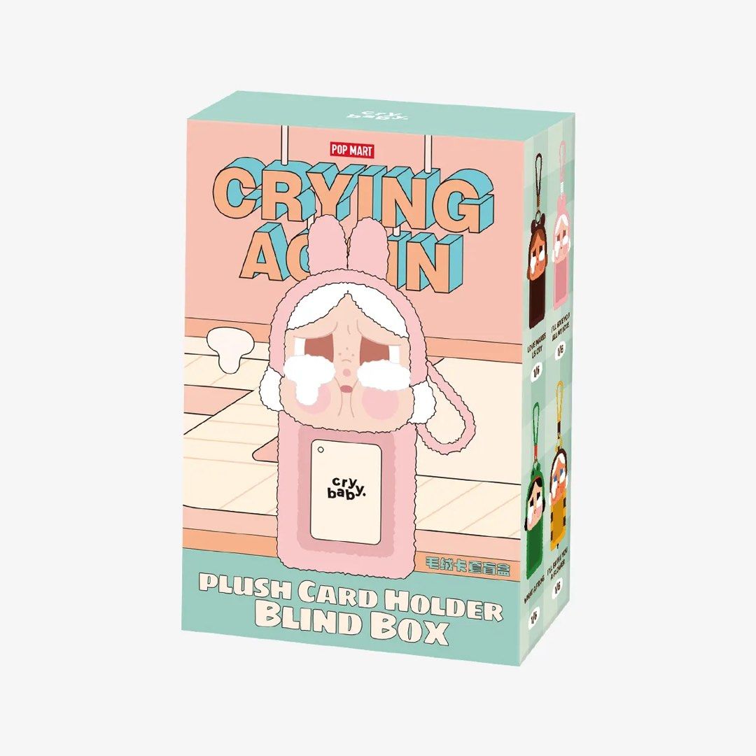 (FREE POSTAGE) Pop mart - Crybaby crying again series card holder ...