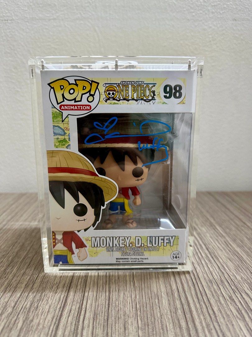 Funko Pop - Autographed Monkey D. Luffy signed by Colleen Clinkenbeard ...