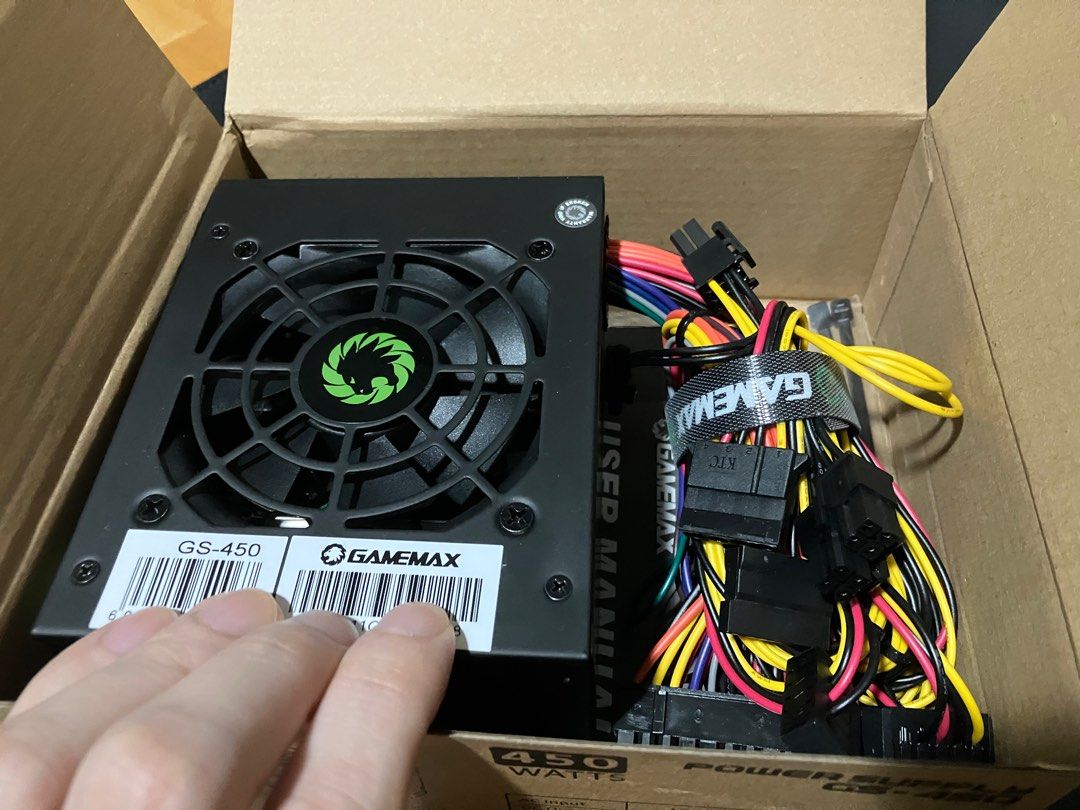 Gamemax SFX 450W Small Form Factor Power Supply PSU (GS-450), Computers ...