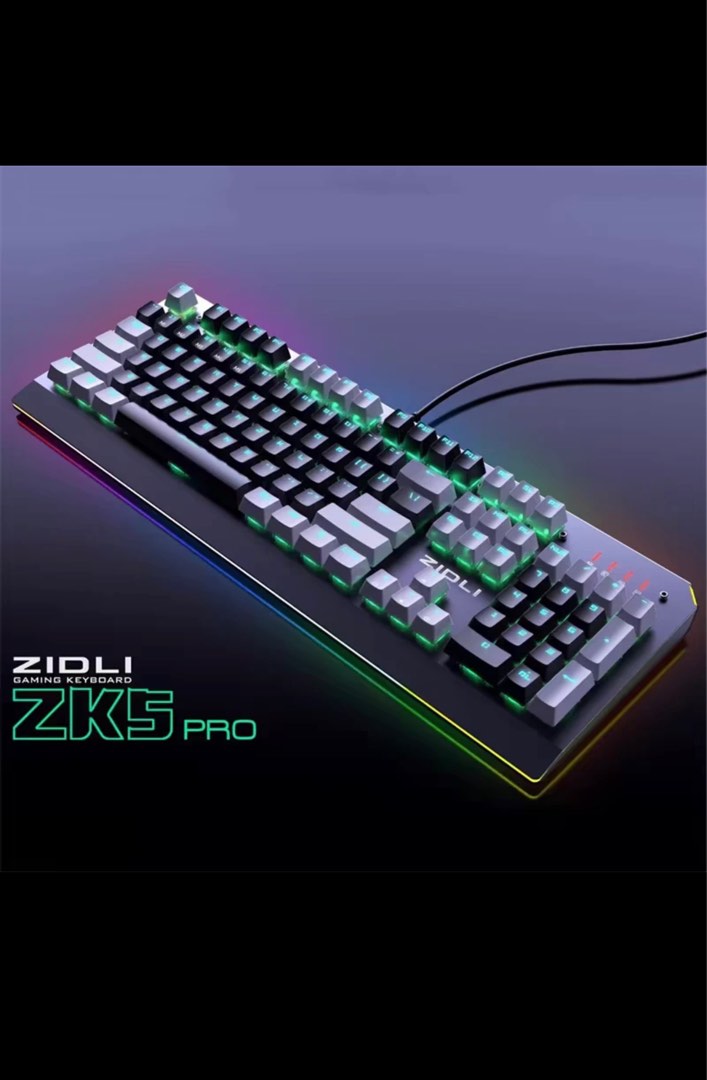 GAMING KB ZK5 PRO-Light Strike Switch, Computers & Tech, Parts & Accessories, Computer Keyboard ...