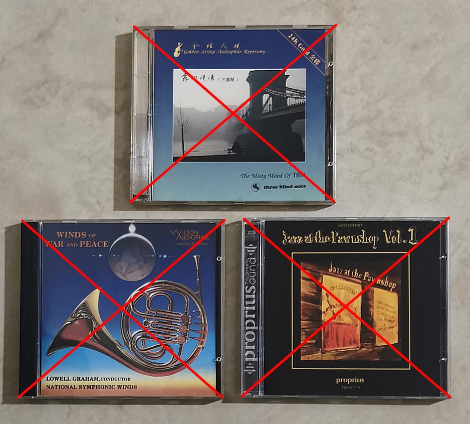 Audiophile CD ~ ($18 ~ $65) (All Sold), Hobbies & Toys, Music & Media ...