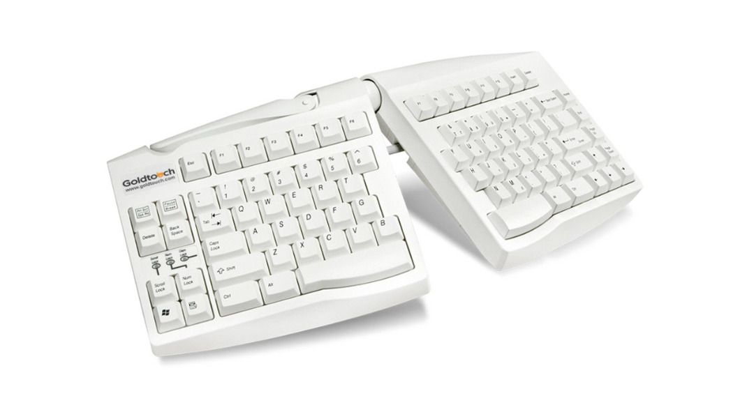 Goldtouch V2 Adjustable Alice Split Tent Ergonomic Keyboard, Computers ...
