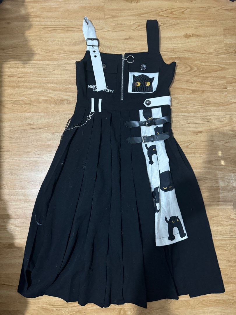 Goth Alt Car Dress, Women's Fashion, Dresses & Sets, Dresses on Carousell