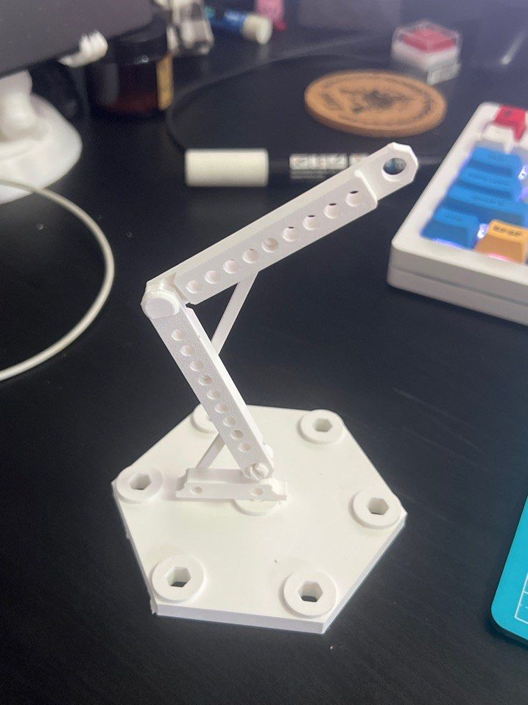 Gunpla Action Base Stand for RG/HG ( Customisable ), Hobbies & Toys ...