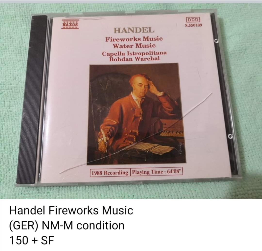 Handle Fireworks Music CD (unsealed), Hobbies & Toys, Music & Media ...