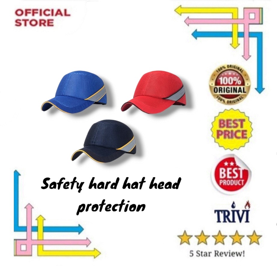 Hard hat safety bump cap,topi safety keamanan keselamatan kerja (warna ...