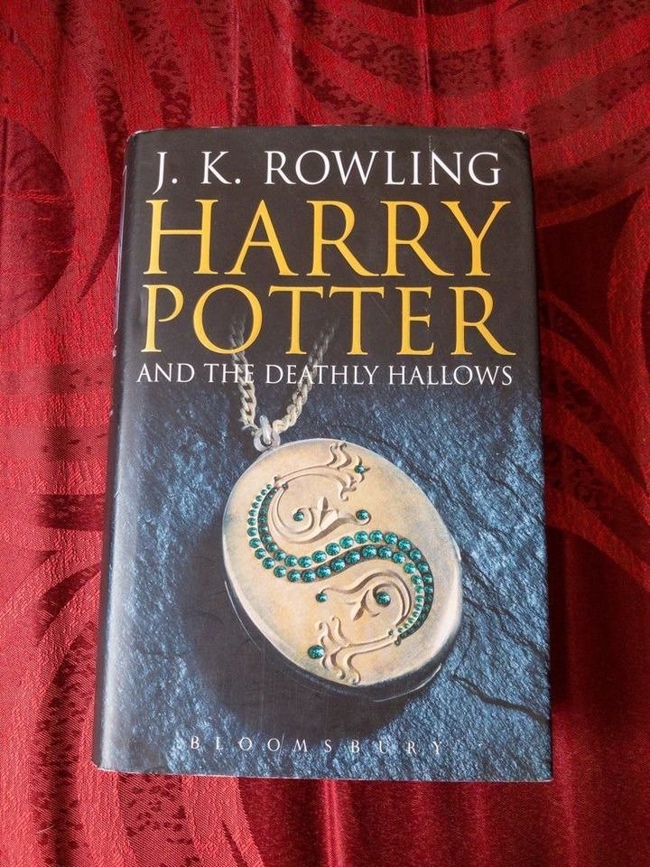 Harry Potter and the Deathly Hallows Adult Edition Hardbound HB ...