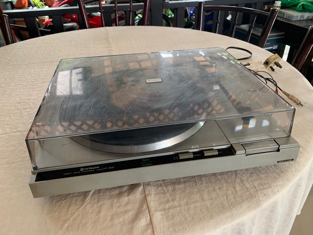 Hitachi Turntable Auto Return, Audio, Portable Audio Accessories on ...