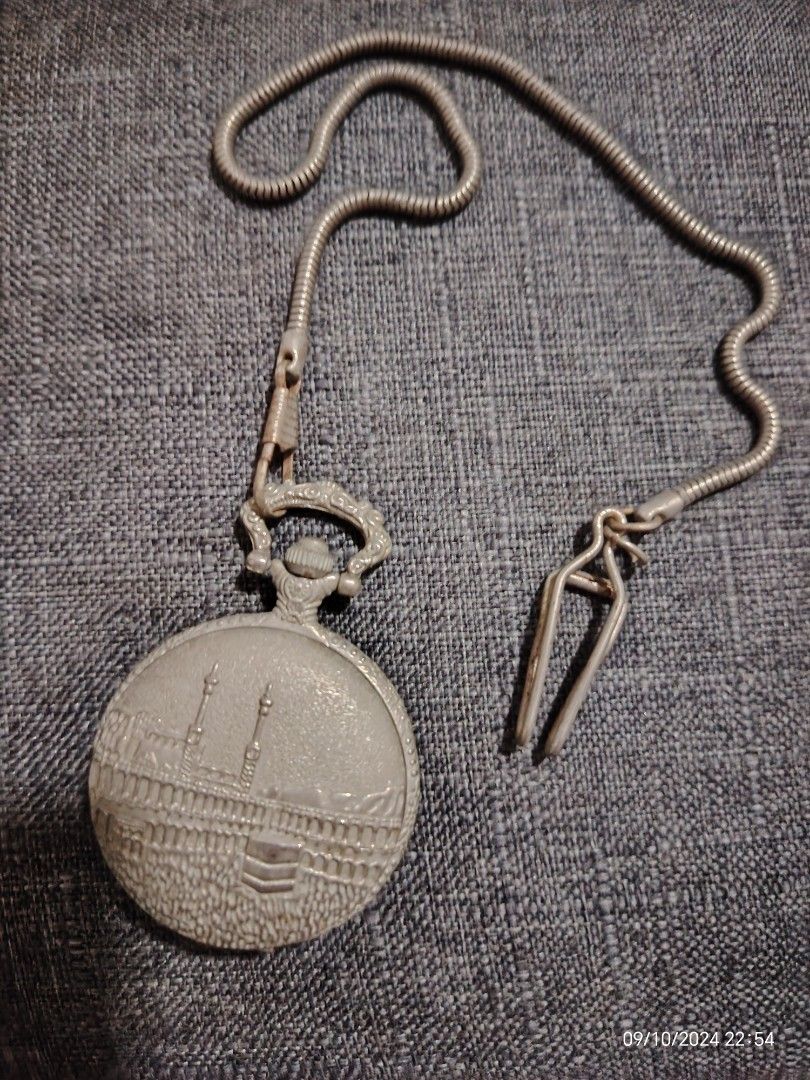 Jam Rantai Mekah Mecca Chain Necklace Waterproof Vintage Classic Watch ...