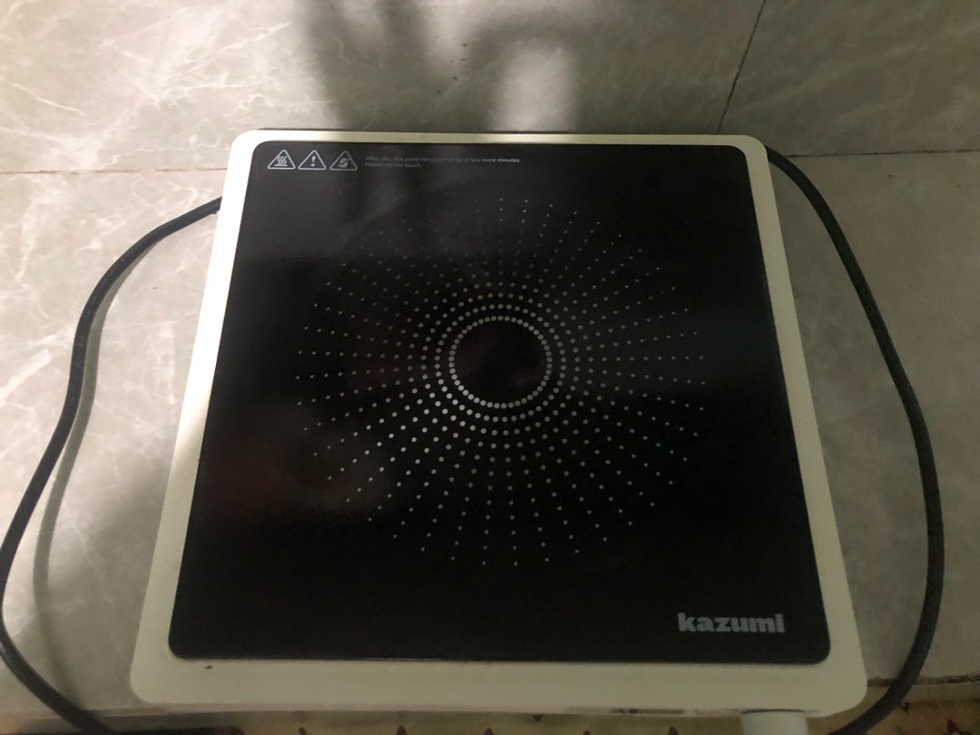 KAZUMI KZ-IC55 SQUARE INDUCTION COOKER, TV & Home Appliances, Kitchen ...