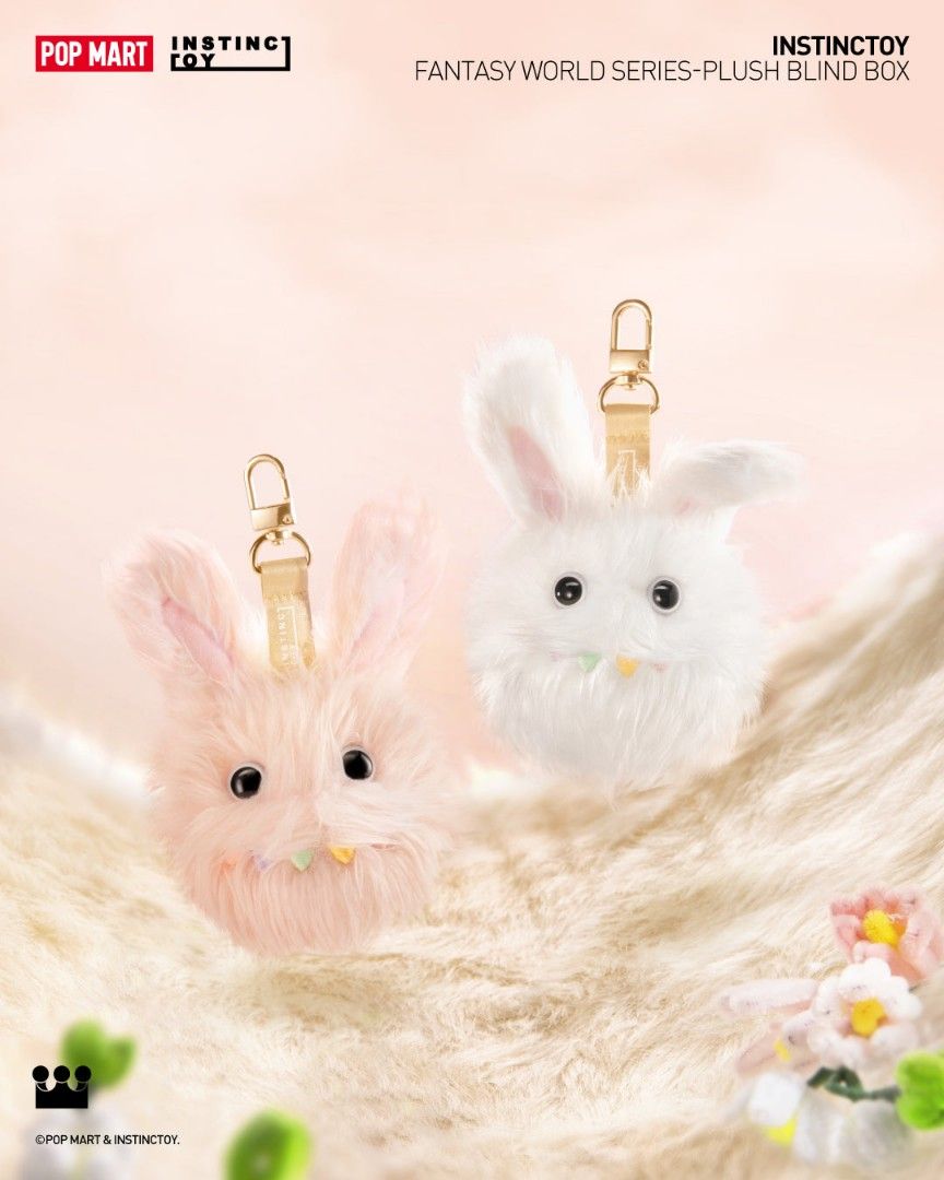 (keychain only, no card) popmart POP MART INSTINCTOY Fantasy World ...