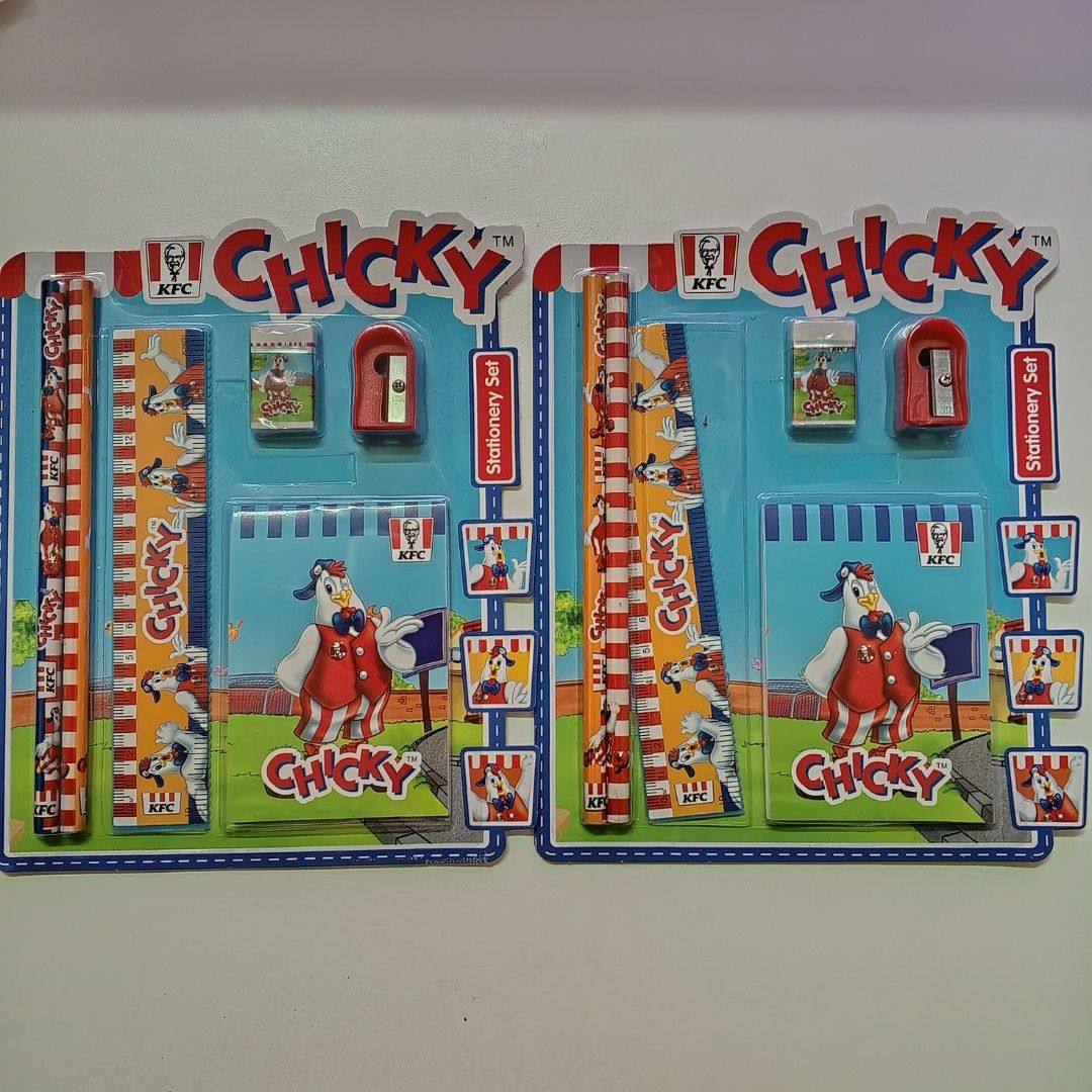 KFC Chicky Stationary Set, Hobbies & Toys, Stationery & Craft ...