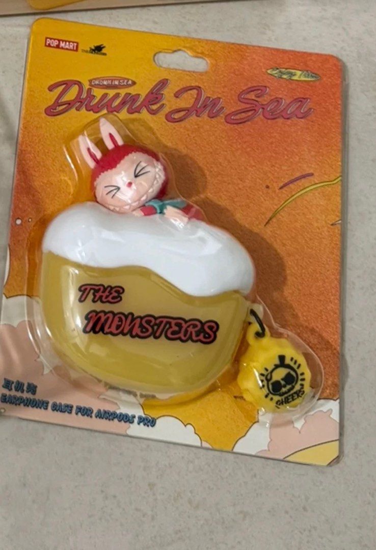 Labubu AirPods Pro case, Hobbies & Toys, Toys & Games on Carousell