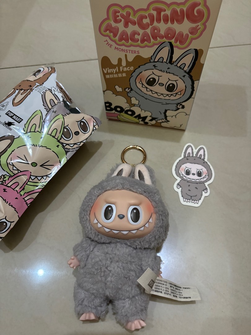 Labubu sesame bean ORI popmart 100%, Toys & Collectibles, Mainan di ...