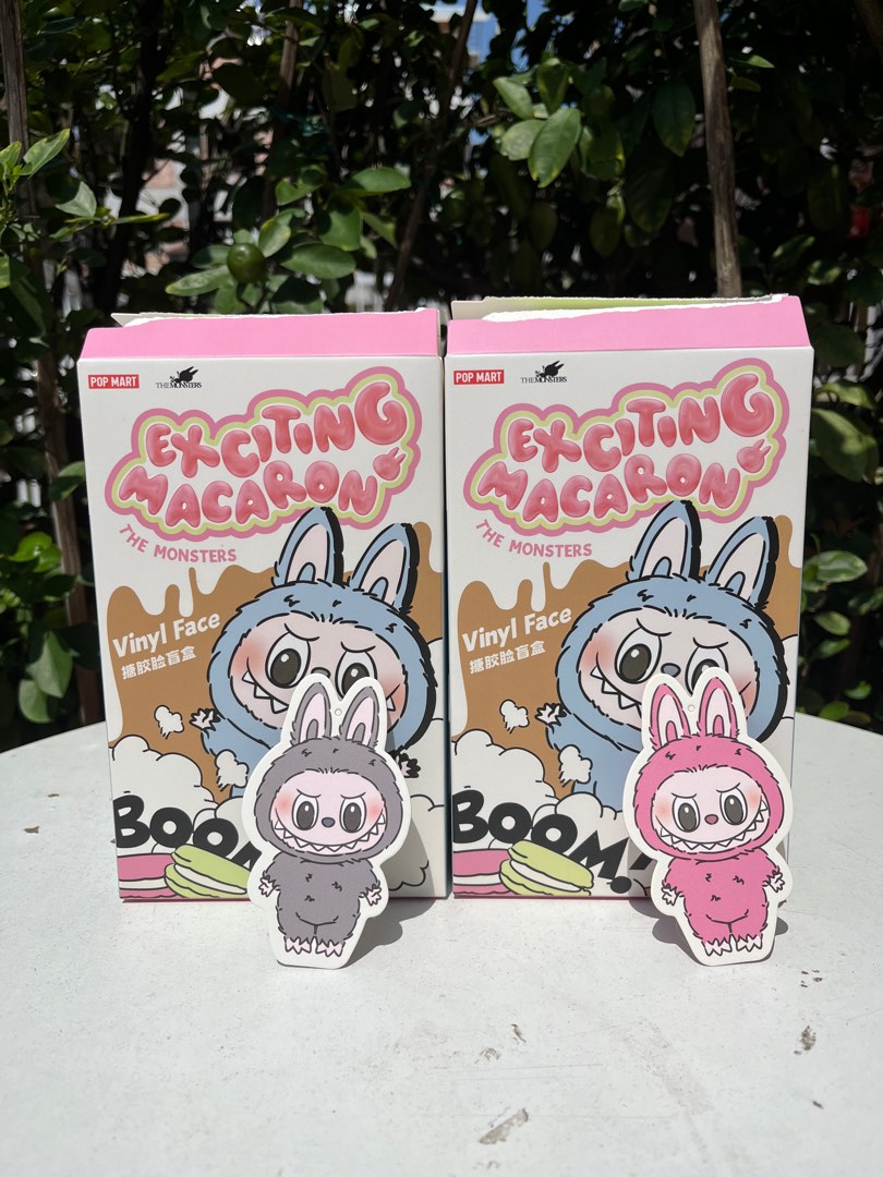 Labubu V1 Macaron Sesame Bean, Hobbies & Toys, Toys & Games on Carousell