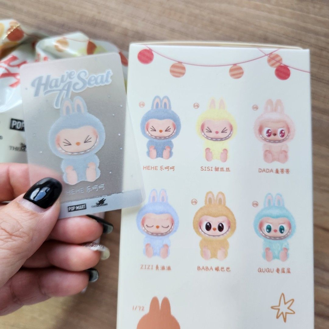 LABUBU V2 - Confirmed Design [HeHe] - 100% Authentic, Hobbies & Toys ...