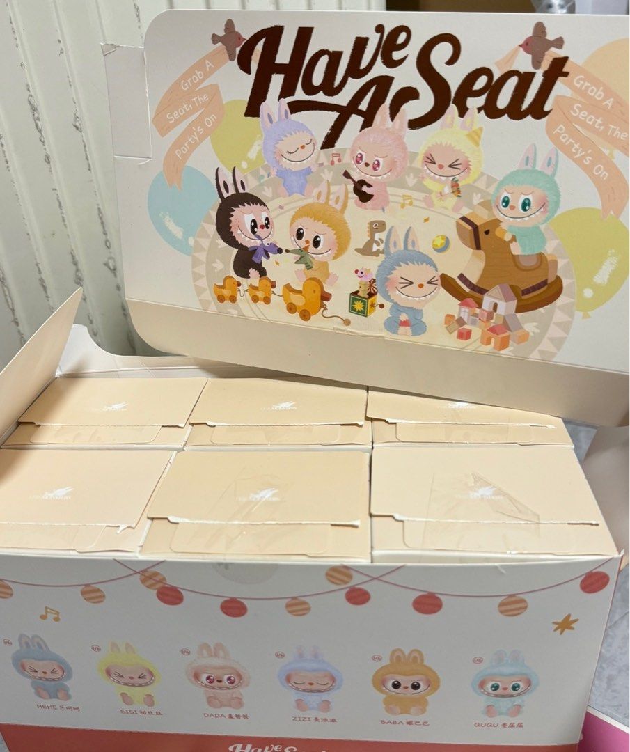 LABUBU V2 BLIND BOX HAVE A SEAT(BOX), Hobbies & Toys, Toys & Games on ...