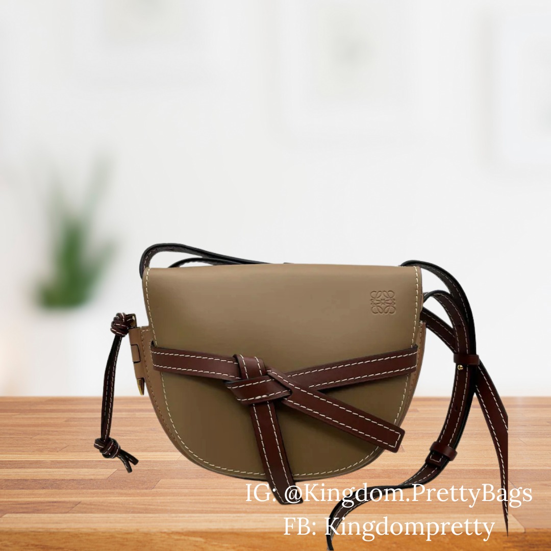 Loewe Gate Small Size Ribbon Curved Flap Bag Crossbody Pre-order ...