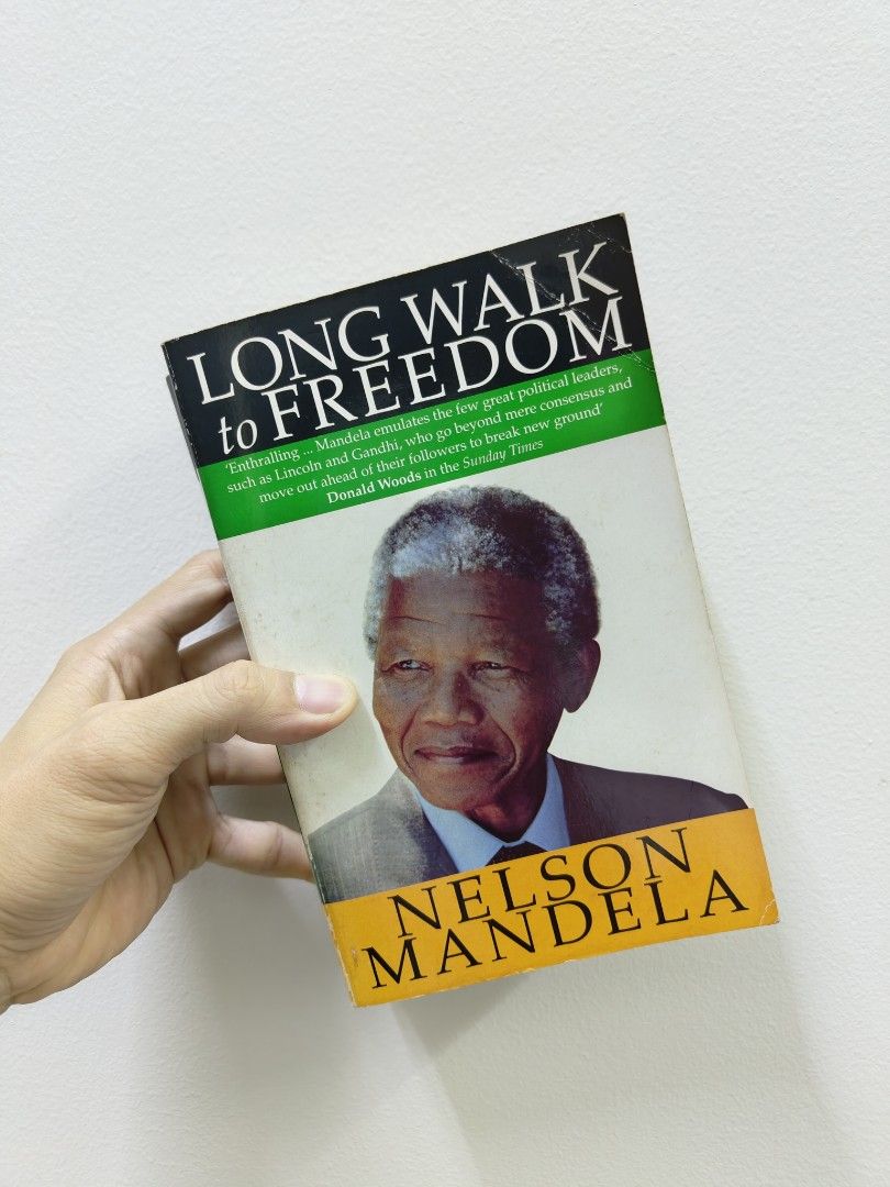 Long Walk To Freedom Nelson Mandela Book Secondhand Books Biography ...