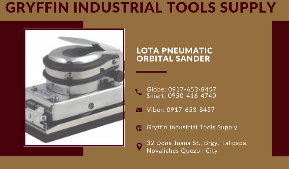 LOTA PNEUMATIC ORBITAL SANDER, Commercial & Industrial, Industrial ...