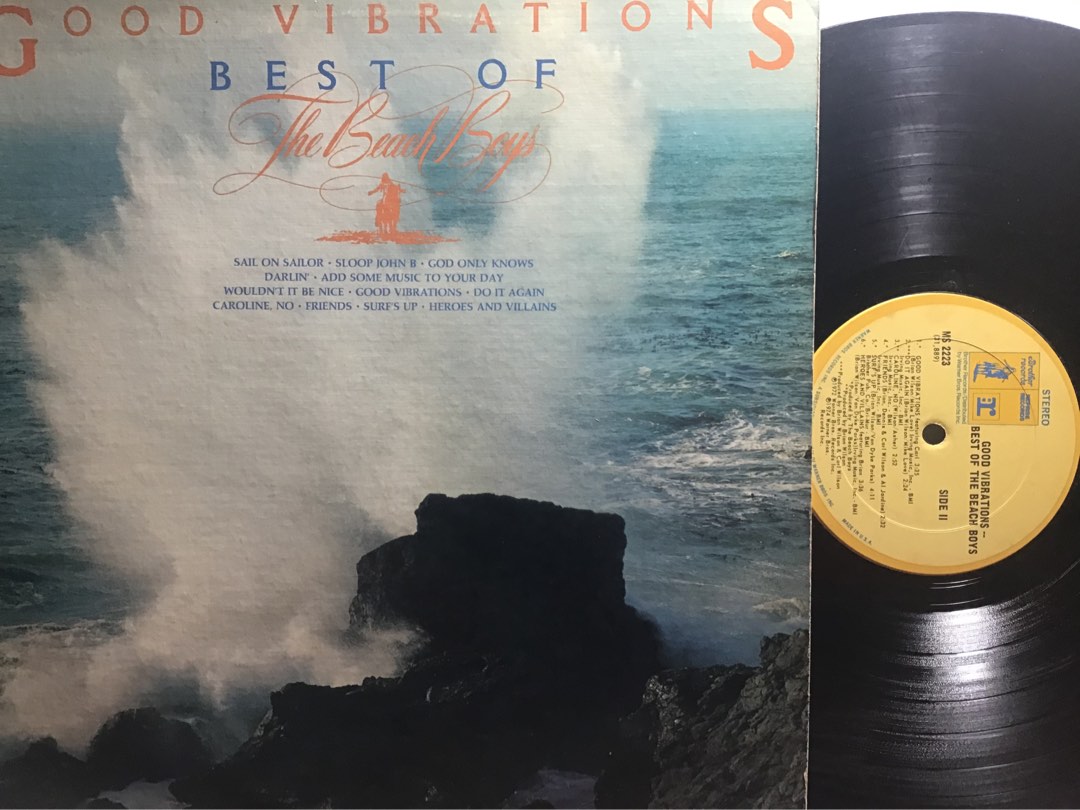 LP Good Vibrations - Best of the Beach Boys OOP VINYL RECORD Anubis ...