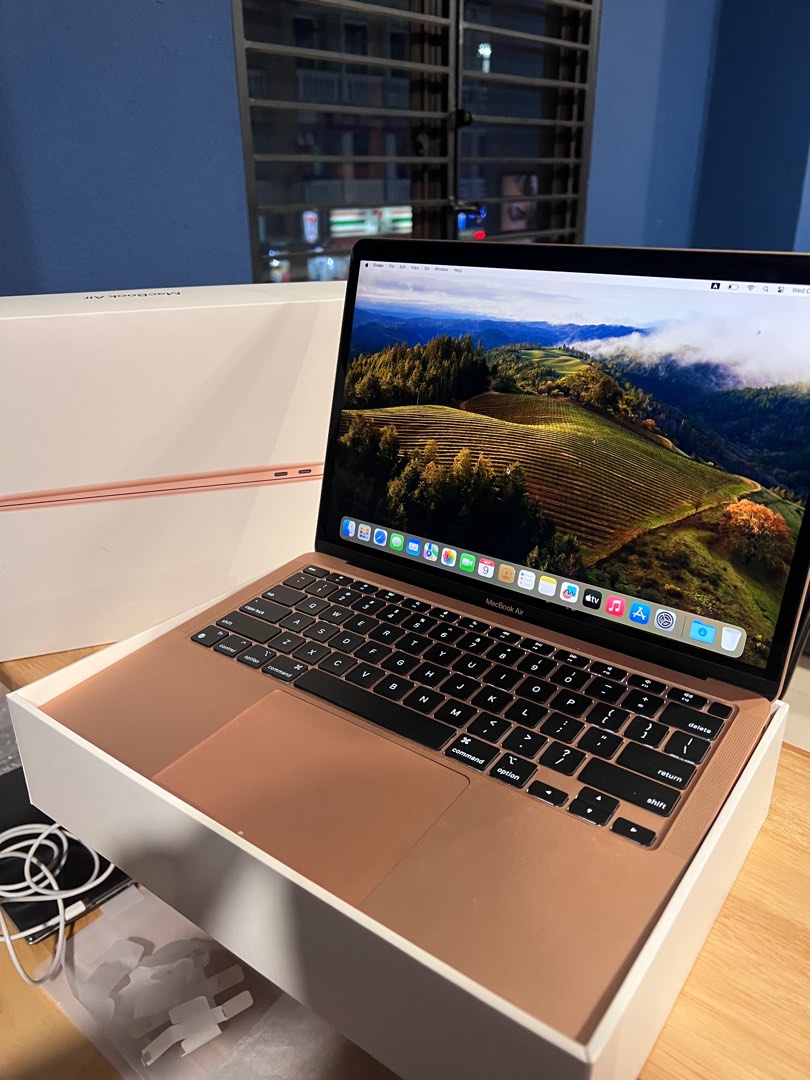 Macbook Air M1 256Gb Rose Gold, Computers & Tech, Laptops & Notebooks ...