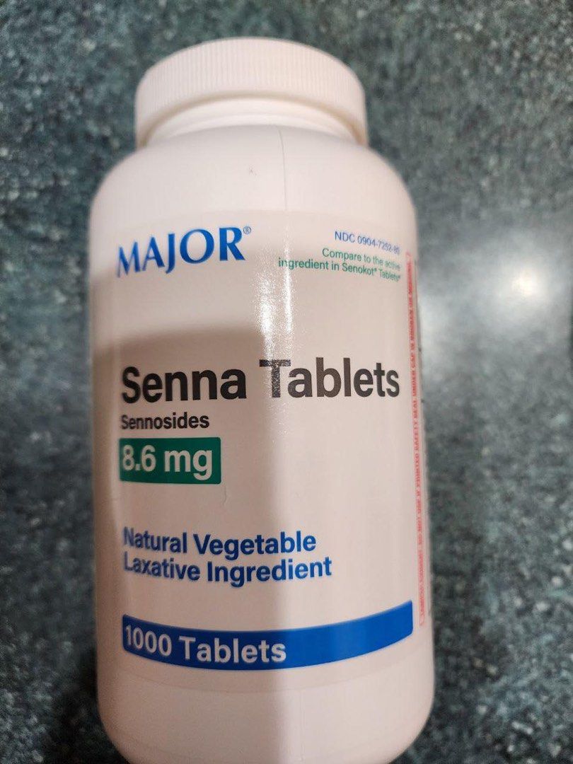 Major Senna Tablets (Laxative), Health & Nutrition, Health Supplements ...