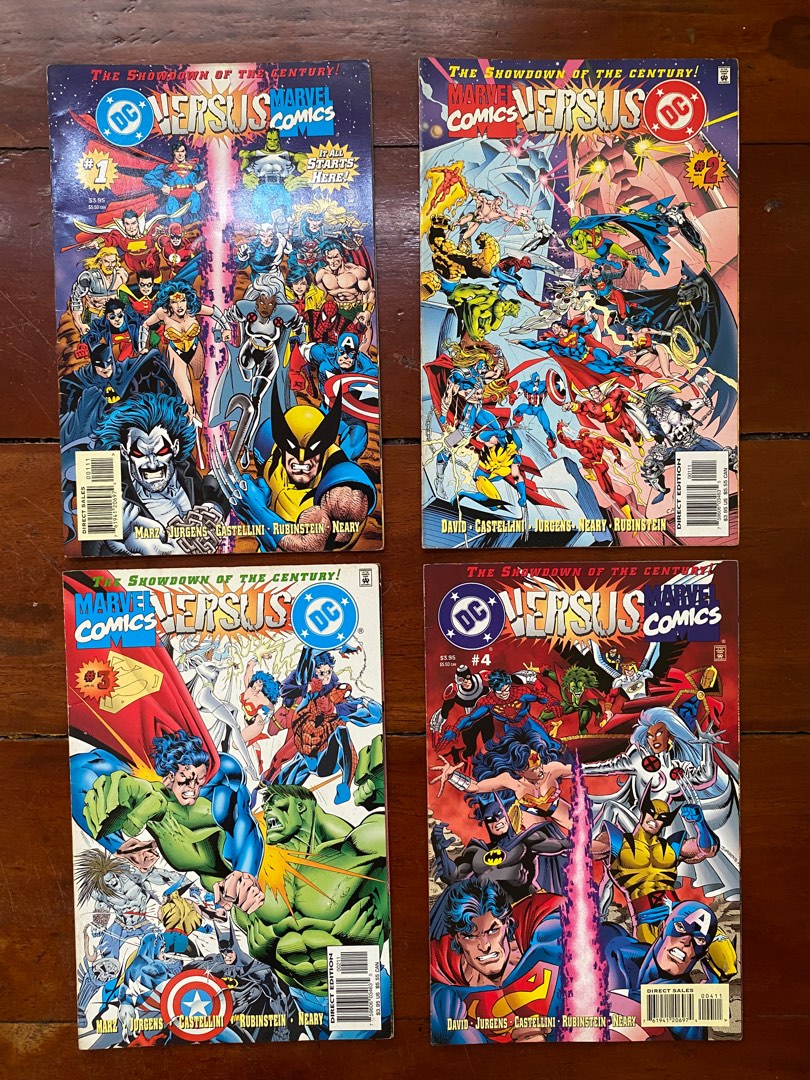 Marvel vs DC vol. 1 (1995-1996), Hobbies & Toys, Books & Magazines ...