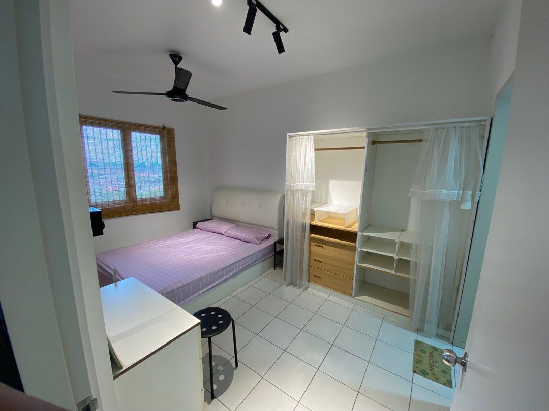 Master Bedroom with Private Toilet Bukit Jalil, Near LRT Awan Besar., Property, Rentals on Carousell