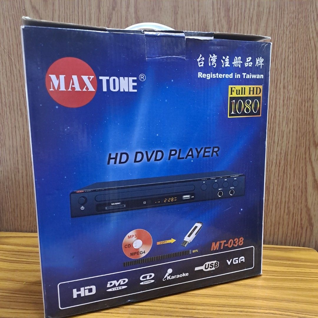 Max tone dvd 機, 興趣及遊戲, 音樂、樂器 & 配件, 音樂與媒體 - CD 及 DVD - Carousell