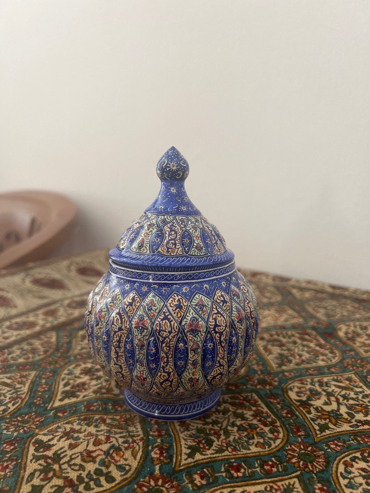 MinaKari Copper chocolate pot, Furniture & Home Living, Home Decor ...