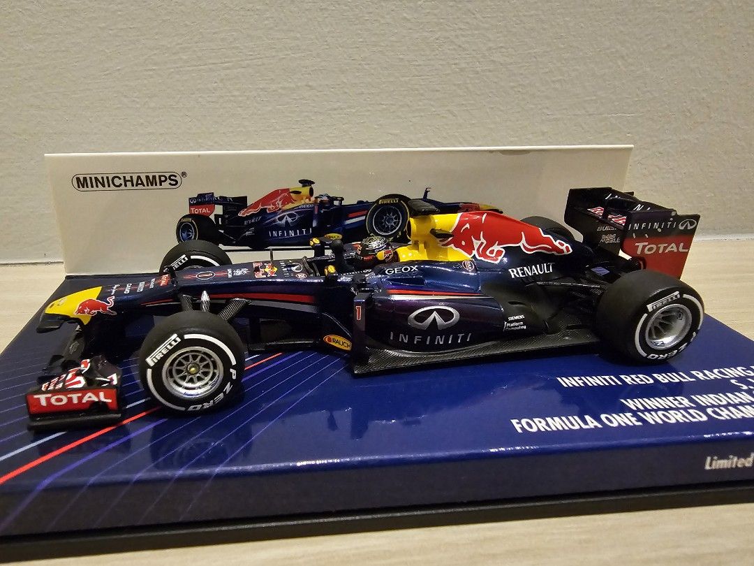 Minichamps F1 Rare 1:43 Infiniti Red Bull Racing RB9 - Sebastian Vettel ...