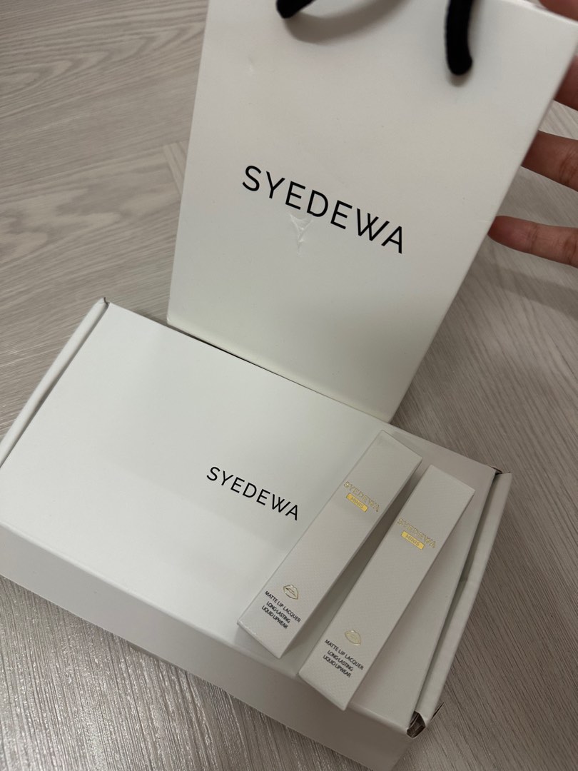 NEW Syedewa Minis Matte Lip Lacquer in code Manila and Gulmarg, Beauty ...