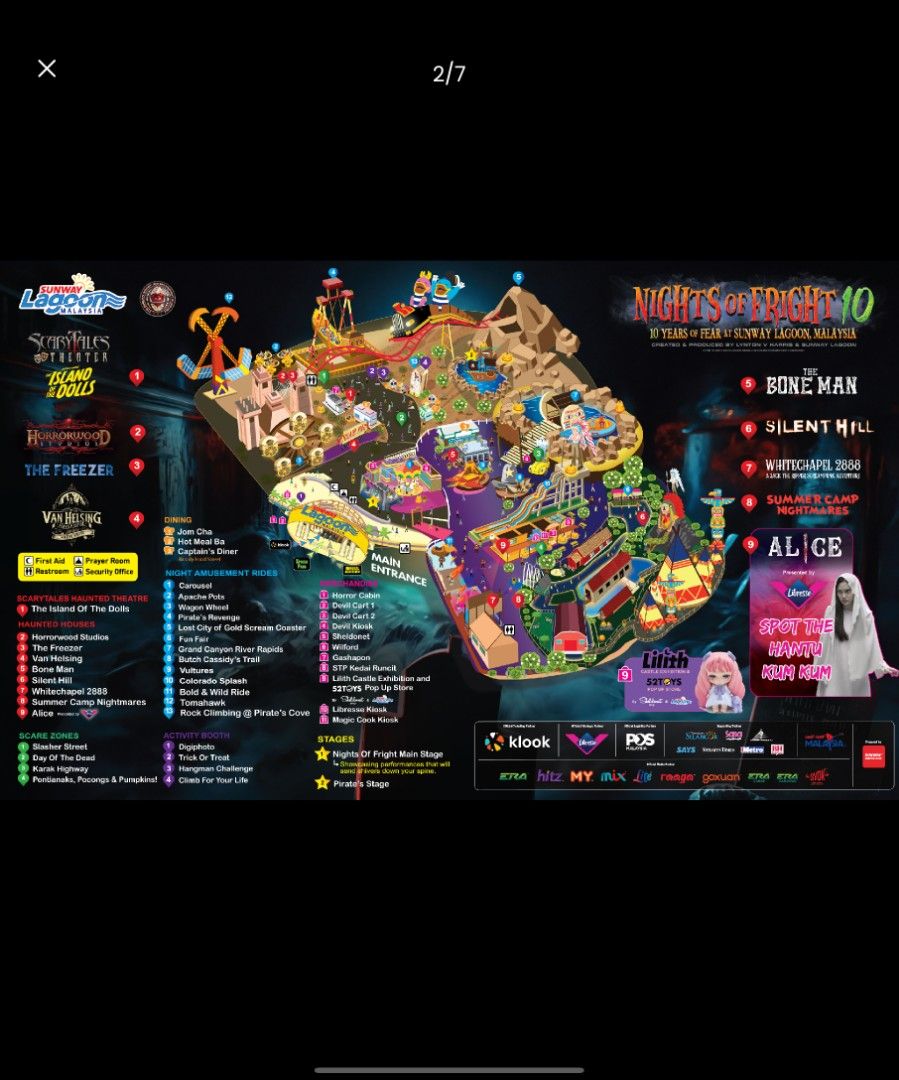 NOF10 Night of Fright 10 Sunway Lagoon Malaysia, Tickets & Vouchers ...