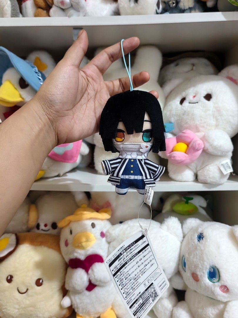 Obanai Iguro ( Demon Slayer : Kimetsu no Yaiba Anime) Bag Charm Plushie ...