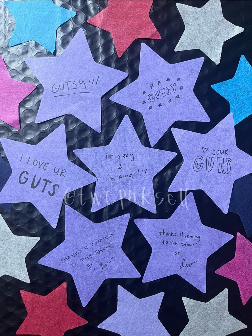 Olivia Rodrigo Guts Confetti, Hobbies & Toys, Memorabilia ...