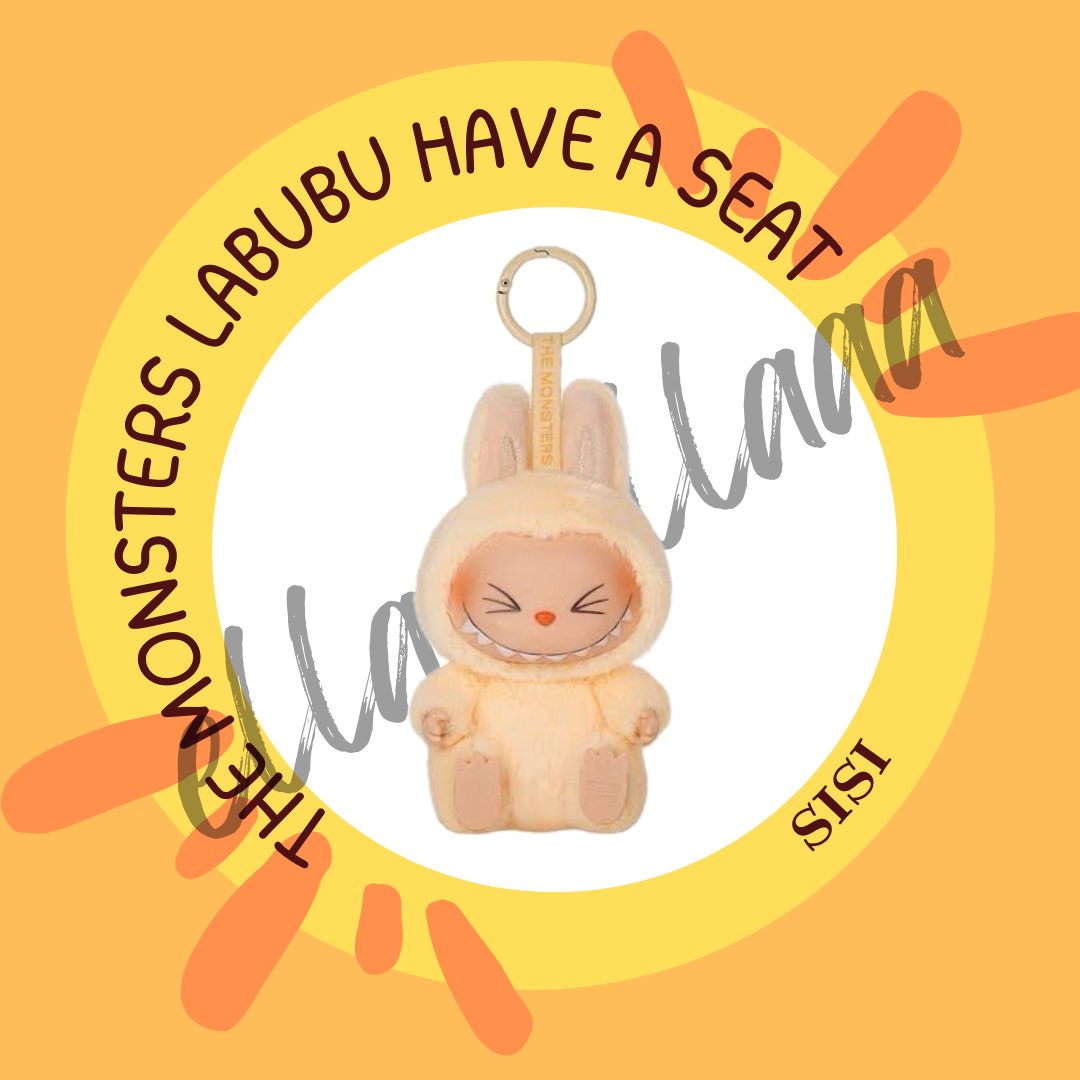 ON HAND: THE MONSTERS LABUBU HAVE A SEAT : SISI, Hobbies & Toys ...