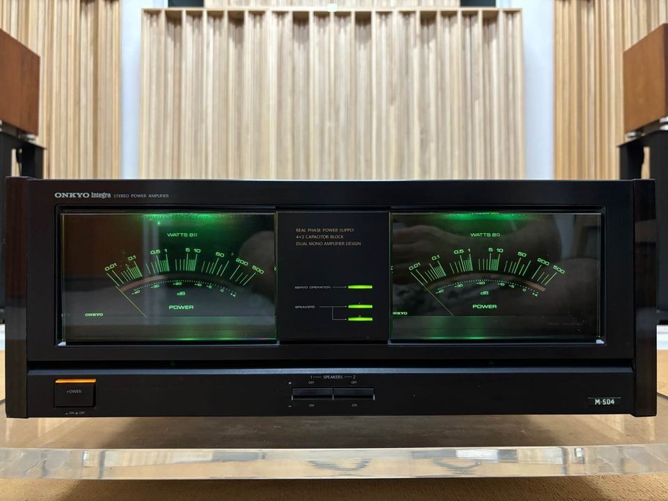 ONKYO Integra Original in Japan w/ BIG Original VU Meter! | Dual Mono ...