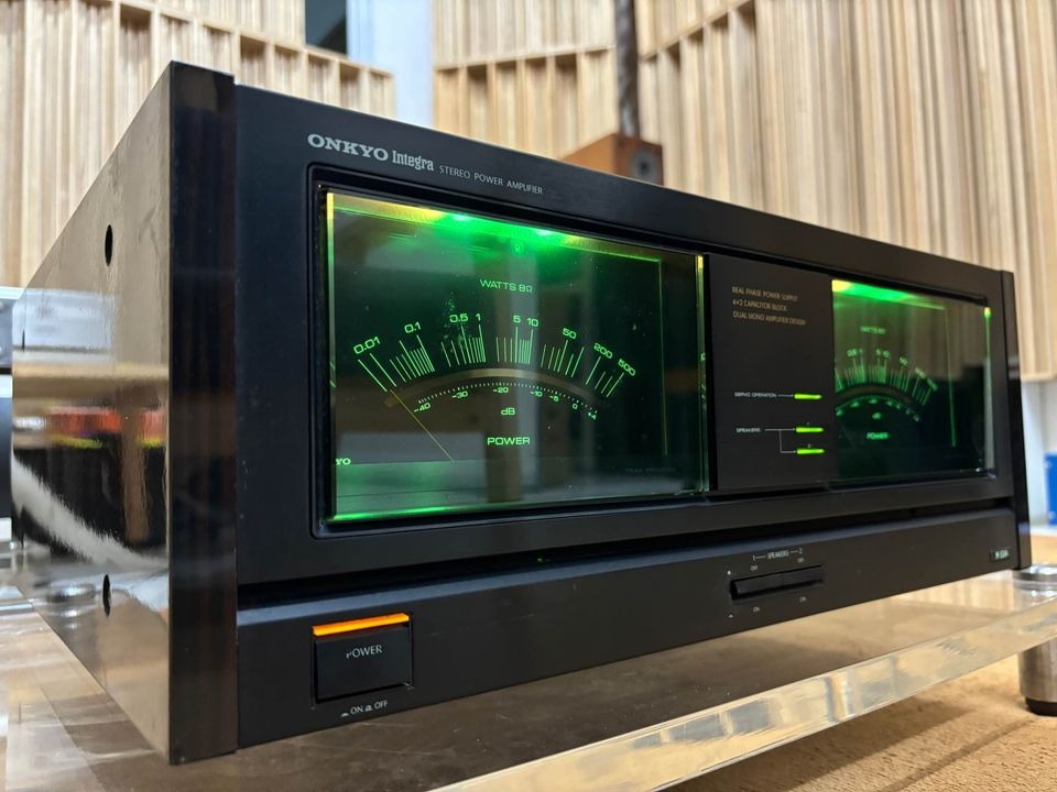 ONKYO Integra Original in Japan w/ BIG Original VU Meter! | Dual Mono ...