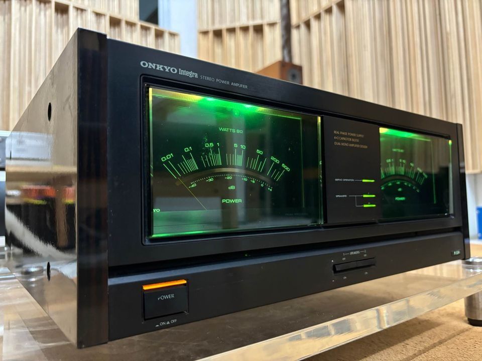 ONKYO Integra Original in Japan w/ BIG Original VU Meter! | Dual Mono ...