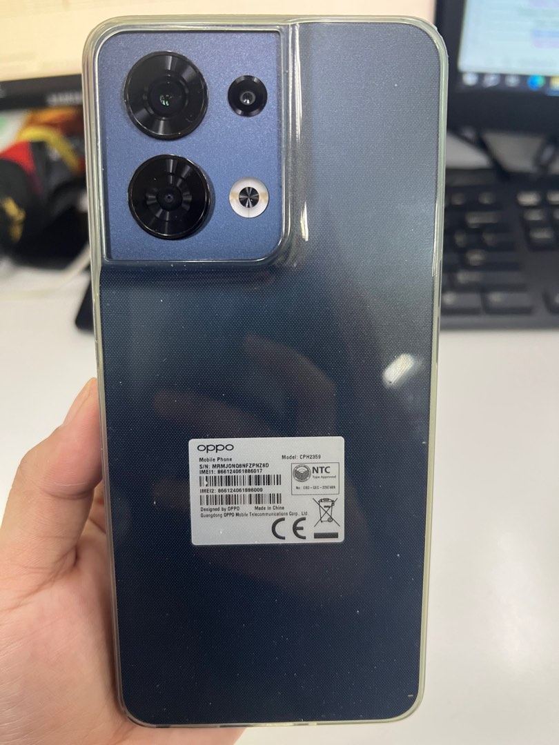 Oppo Reno8 5G (CPH2359), Mobile Phones & Gadgets, Mobile Phones ...