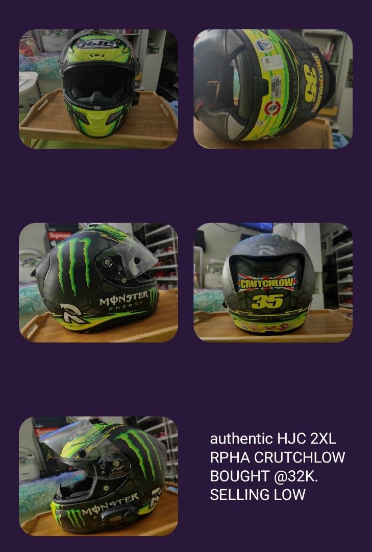 Original rpha, Motorbikes, Motorbike Parts & Accessories, Helmets and ...