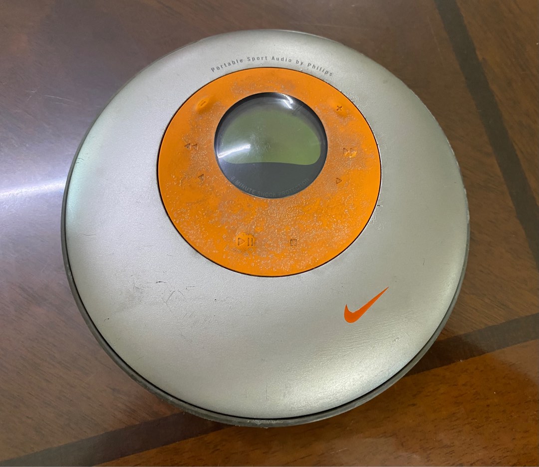 Philips Nike ACT400/17 Portable CD Player Discman - Disc Player - Defective / Not Working / AS ...