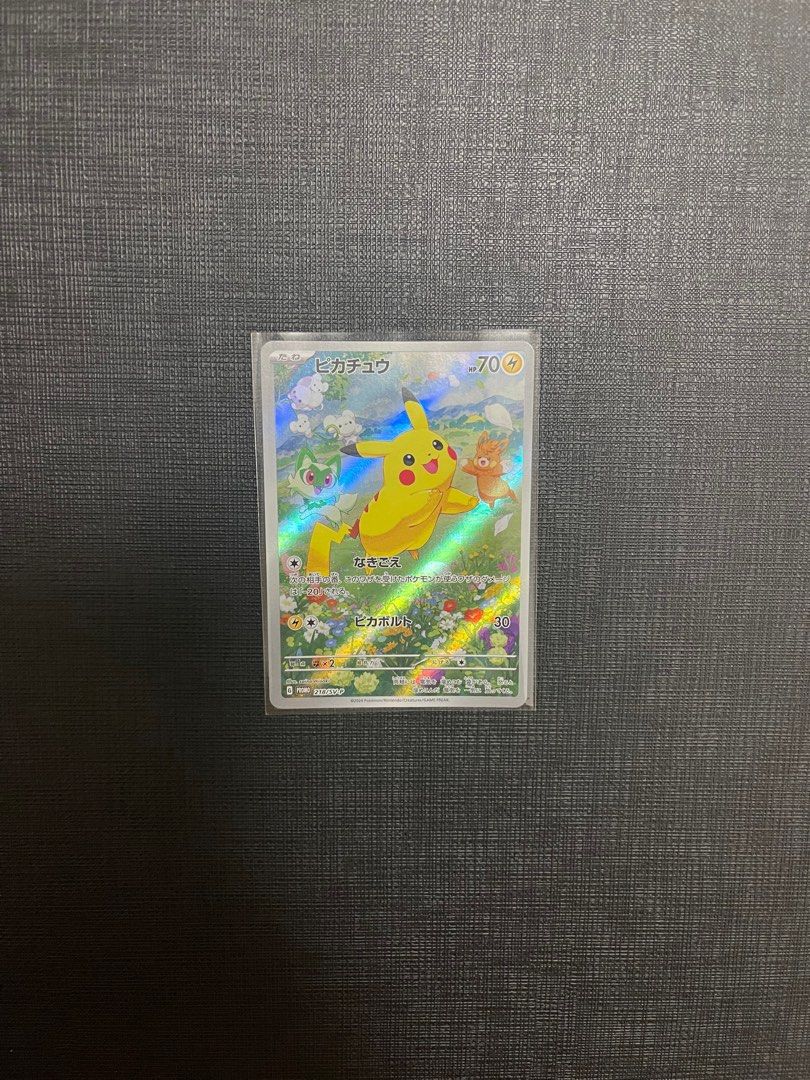 Pikachu Summer promo pokemon center JPN 2024, Hobbies & Toys, Toys ...