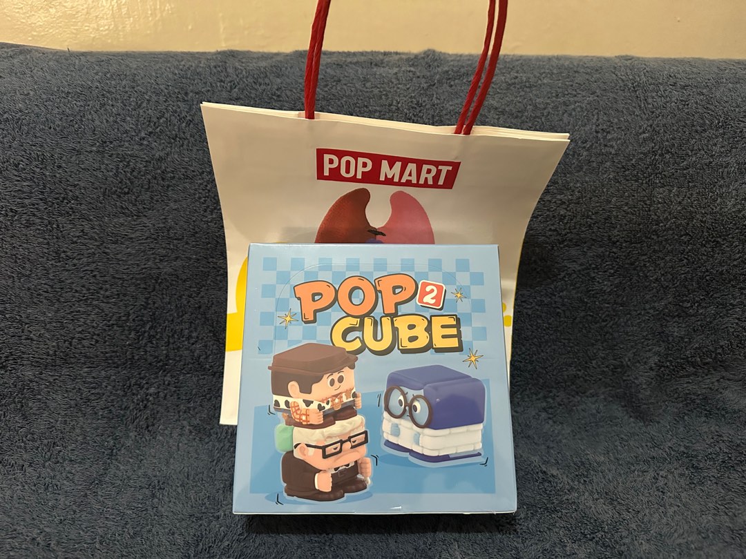 Pop mart pop cube, Hobbies & Toys, Toys & Games on Carousell