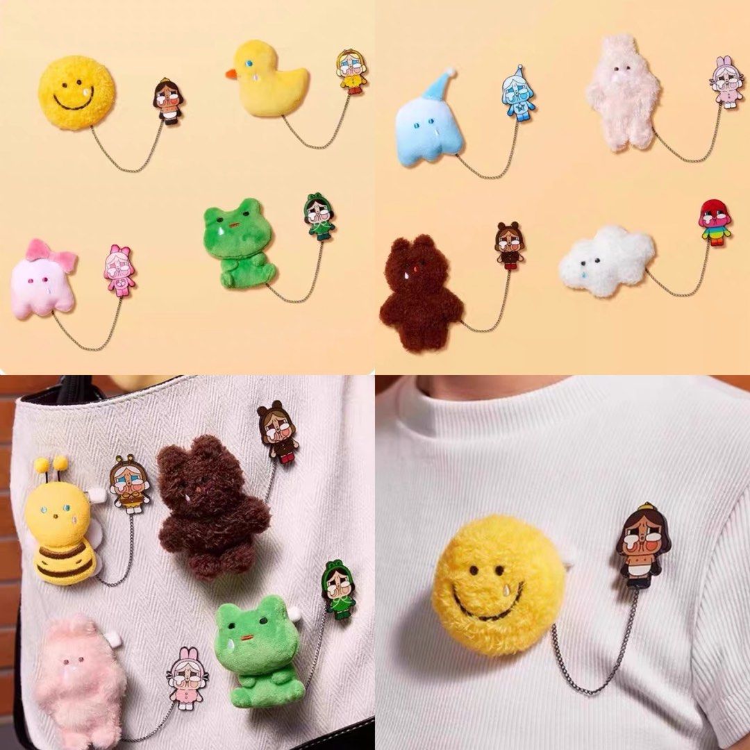 Cry Baby Crybaby Crying Again series Plush Badge Tears Pop Mart / FULL ...