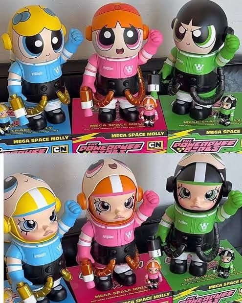 Popmart Space Molly Powerpuff Girls, Hobbies & Toys, Toys & Games on ...