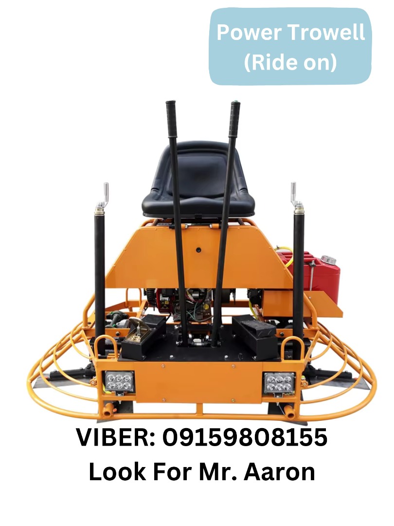 Power Trowell (Ride on), Commercial & Industrial, Construction Tools ...